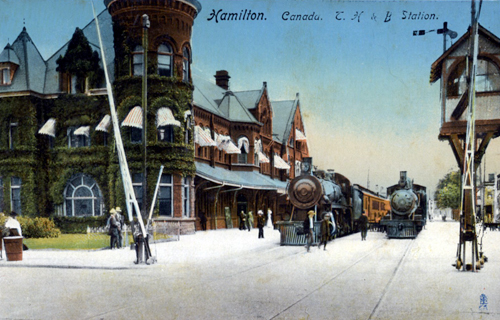 Railway stations in Hamilton Ontario