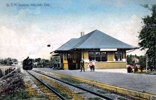 Railway stations in Mitchell Ontario