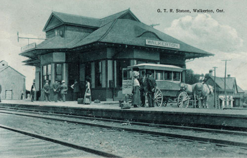 Railway stations in Walkerton Ontario
